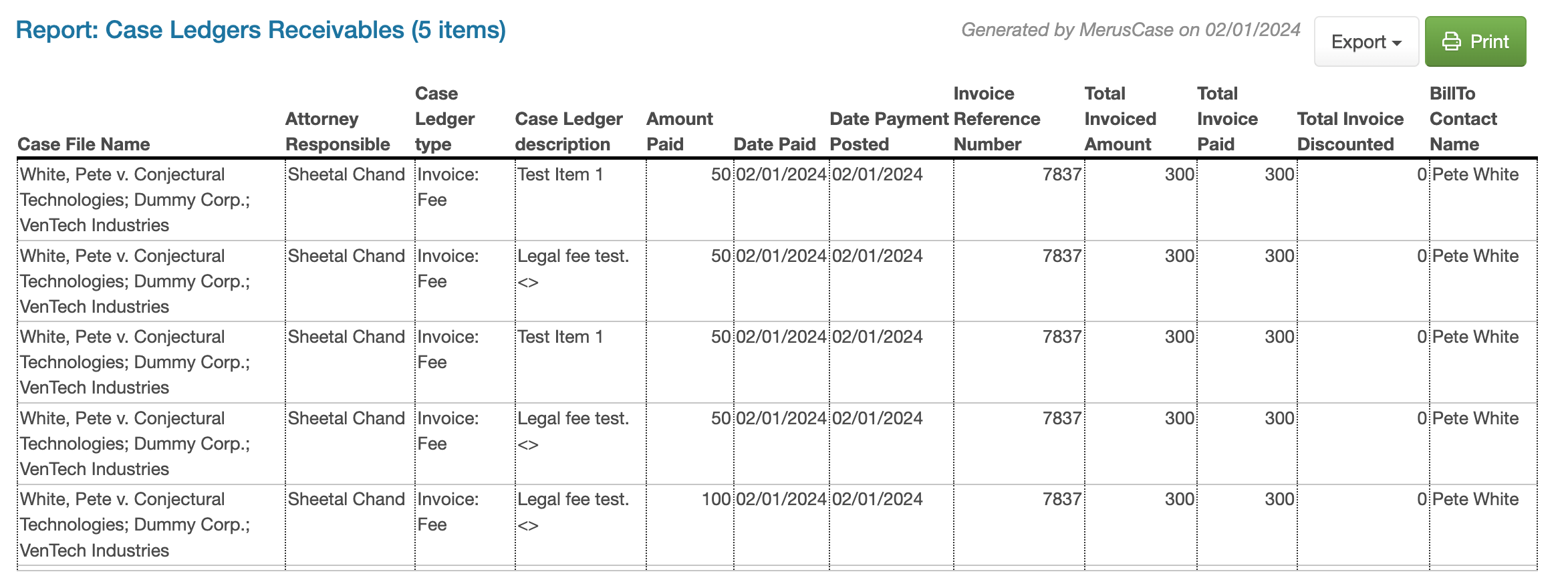 MerusCase Release Notes - February 7, 2024 – MerusCase